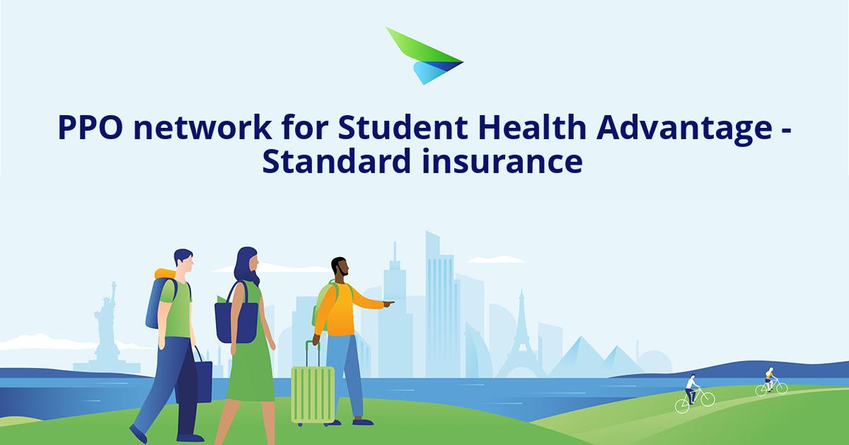 PPO network for Student Health Advantage - Standard insurance